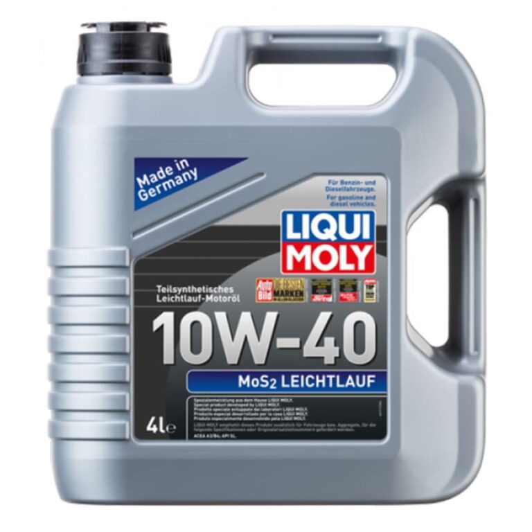 ACEITE DE MOTOR 10W40 CON MOS2 LEICHTLAUF 4L | LIQUI MOLY | Colombia